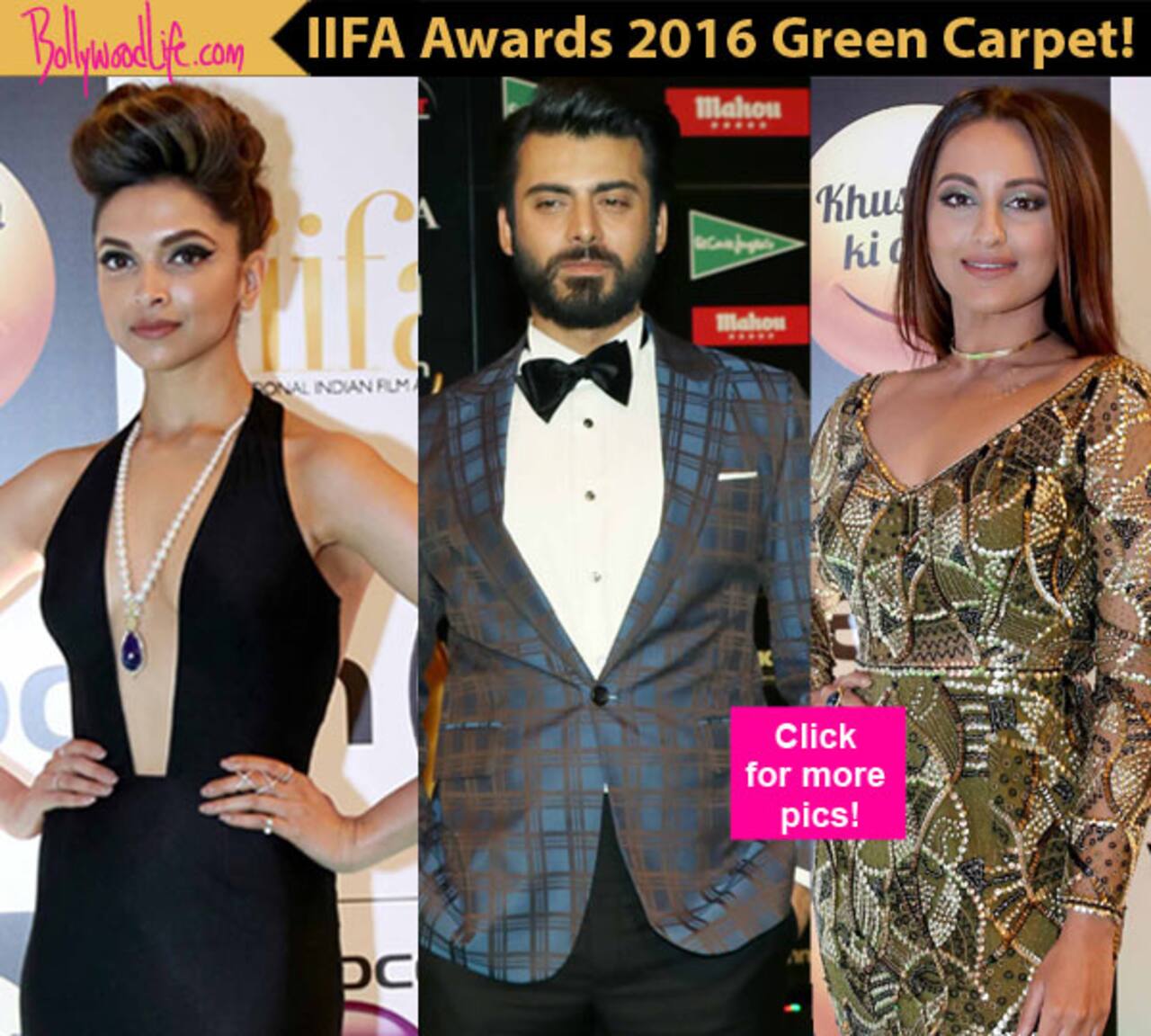IIFA Rocks 2016: Sonakshi Sinha, Deepika Padukone, Fawad Khan DAZZLE at ...