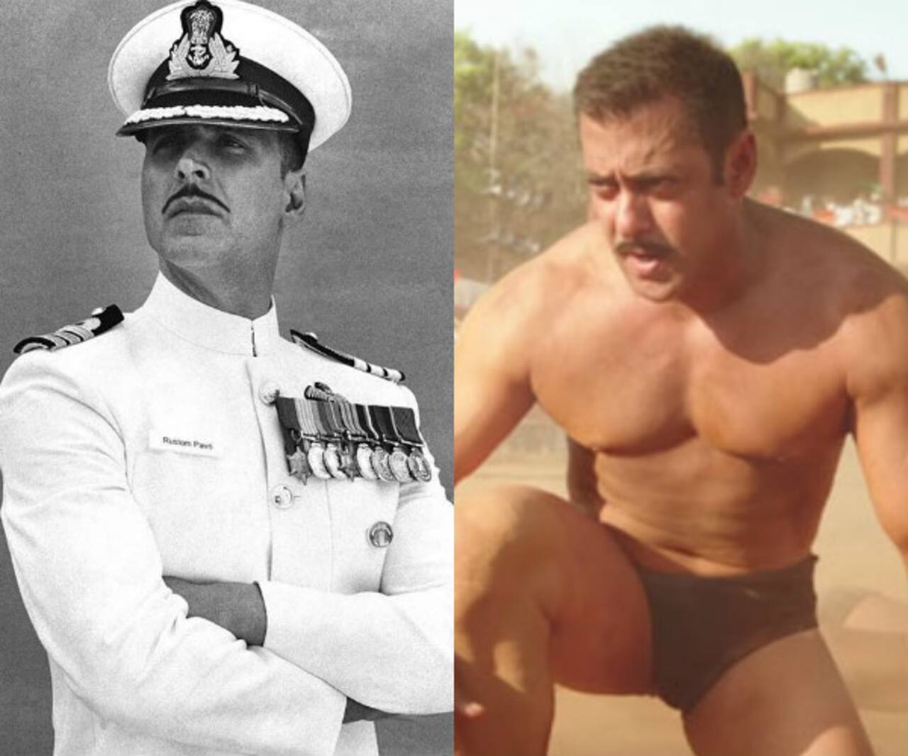 It's Akshay Kumar's Rustom trailer that will be released with Salman Khan's Sultan! - Bollywood ...