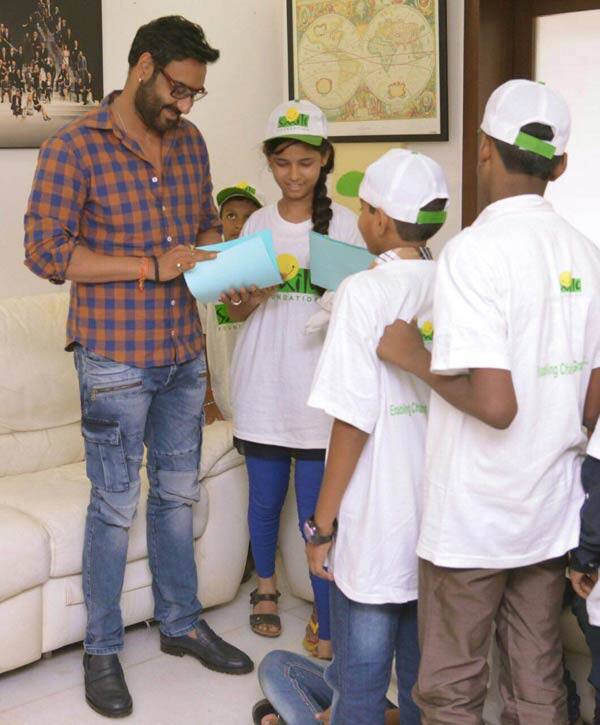 Ajay Devgn did the sweetest thing for these few children on father's ...