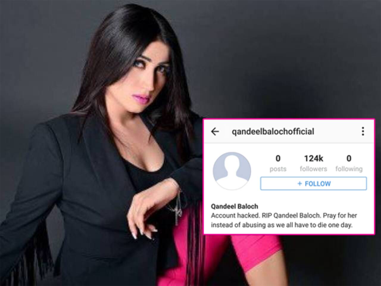 Qandeel Baloch's Instagram account HACKED after her death! - Bollywood ...