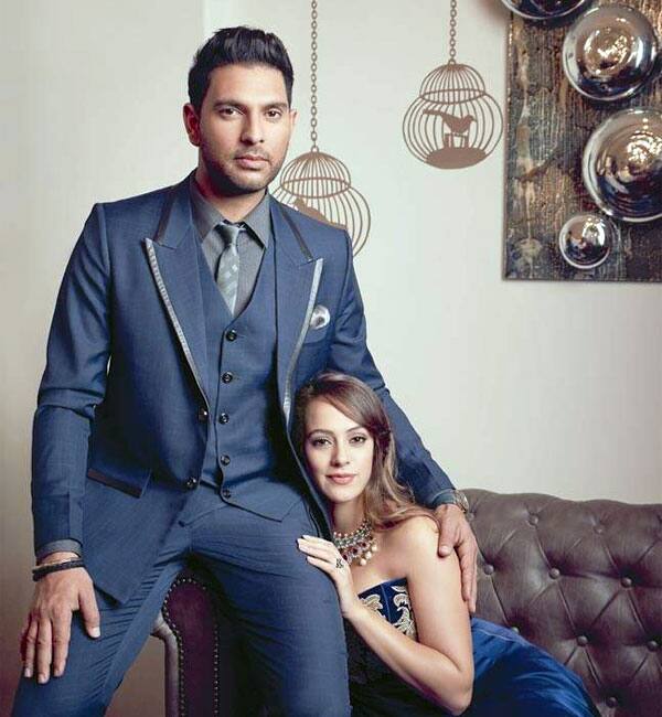 Lovebirds Yuvraj Singh and Hazel Keech are a match made in heaven, here ...