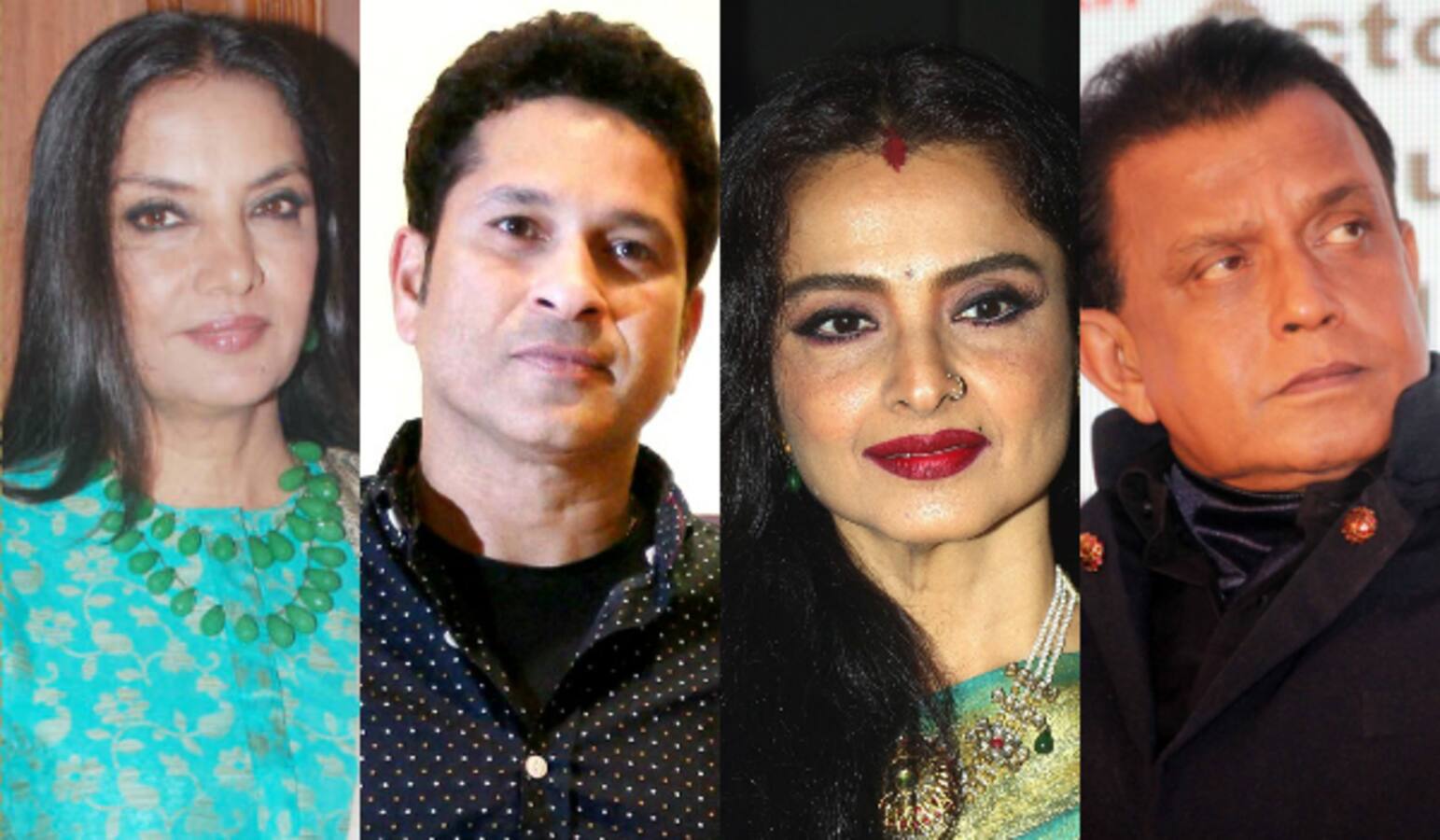 Shabana Azmi DISAPPOINTED by Sachin Tendulkar, Rekha and Mithun ...