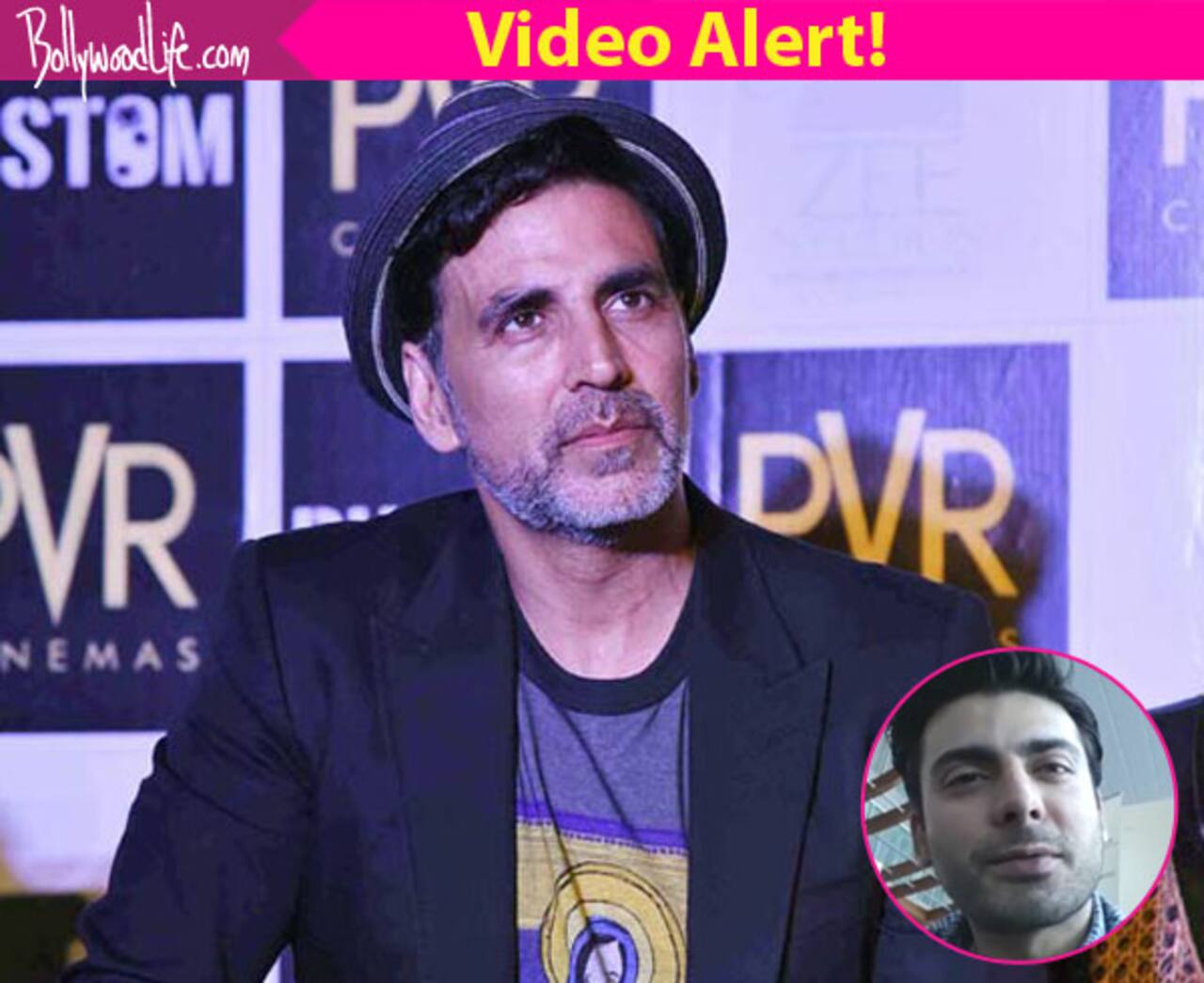Aww! Fawad Khan has a sweet message for Akshay Kumar and Rustom ...
