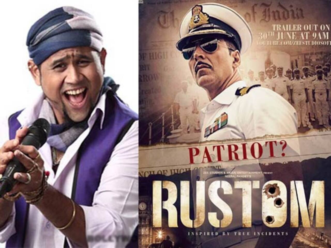 Akshay Kumar’s Rustom title song Rustom Vahi is sung by 'Sa Re Ga Ma Pa 2012' winner Jasraj ...