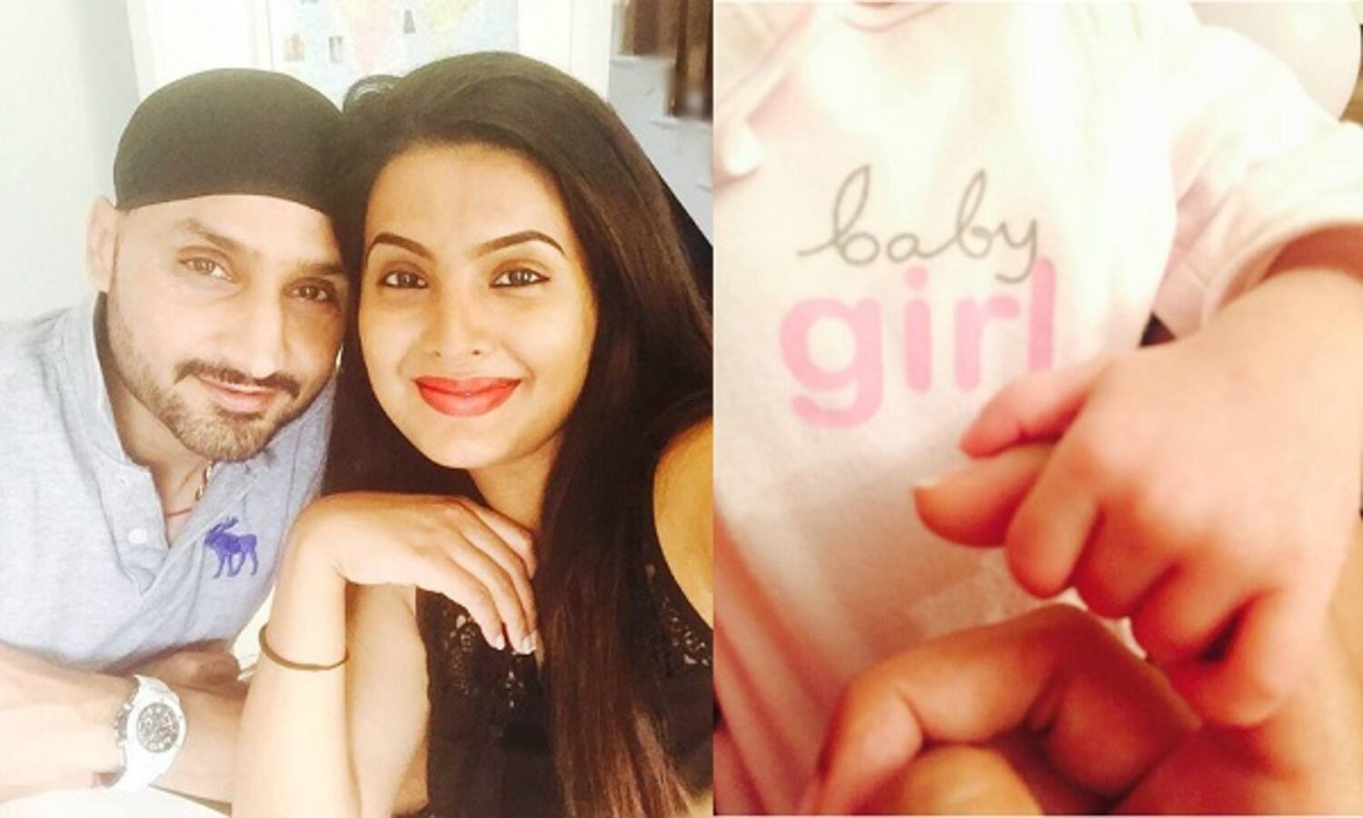 So cute! Geeta Basra shares first picture of her baby daughter ...