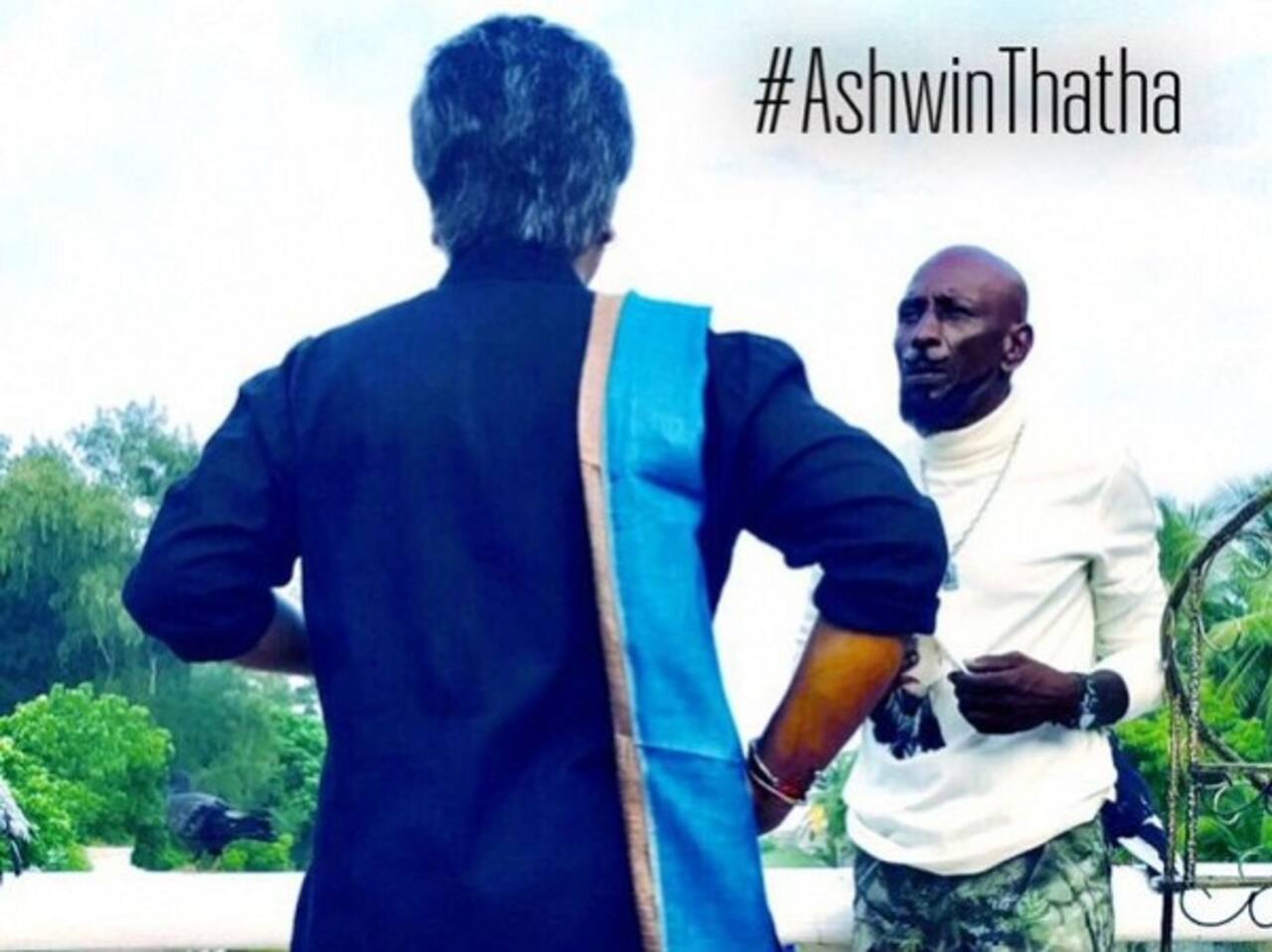 Simbu's second look in AAA has Rajinikanth written all over it ...