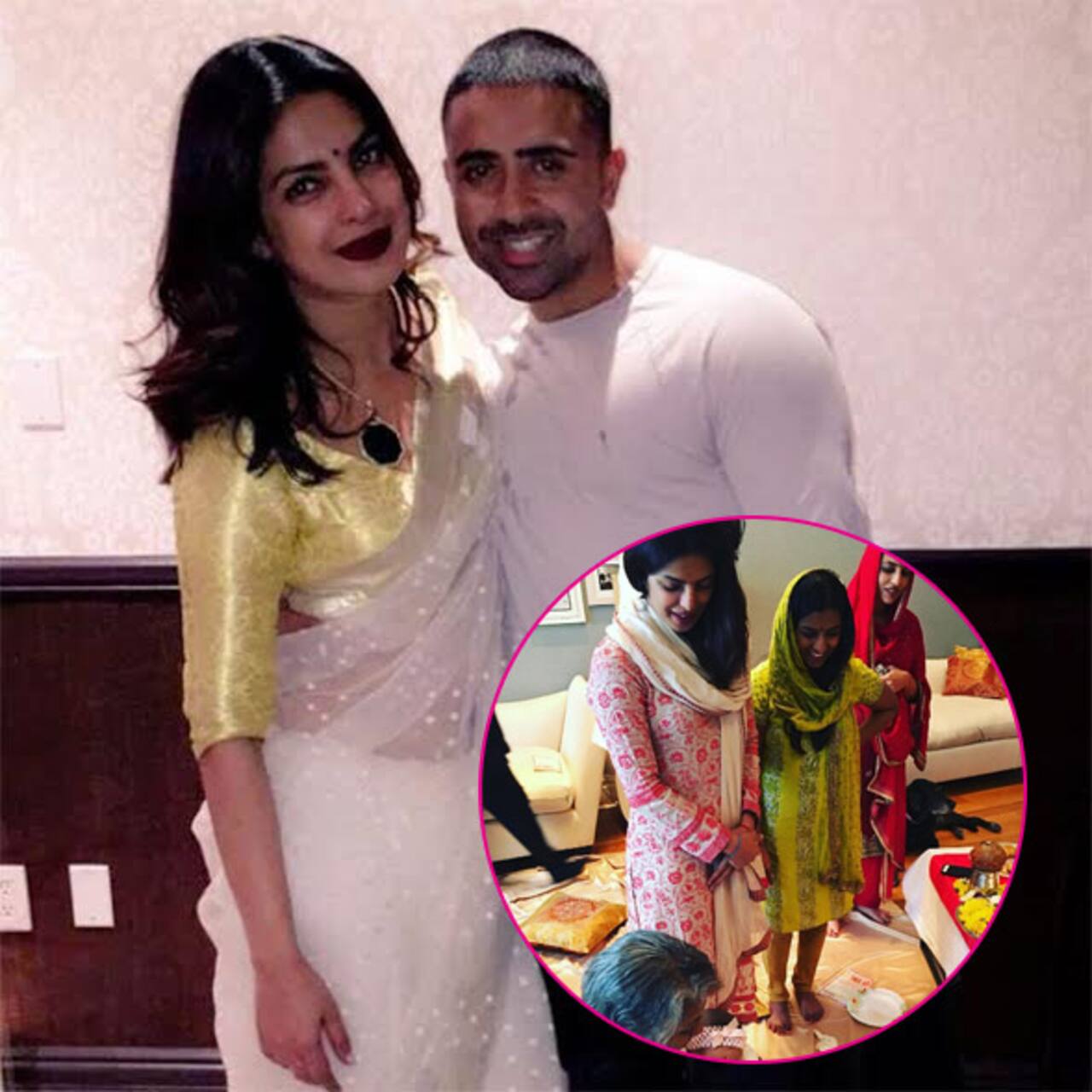 After her desi style New York party, Priyanka Chopra performs Diwali ...