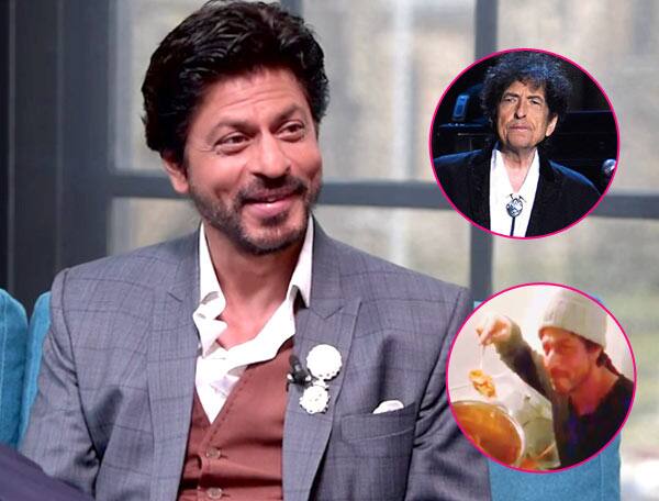 What's cooking? Shah Rukh Khan celebrates Bob Dylan's Noble Prize win ...