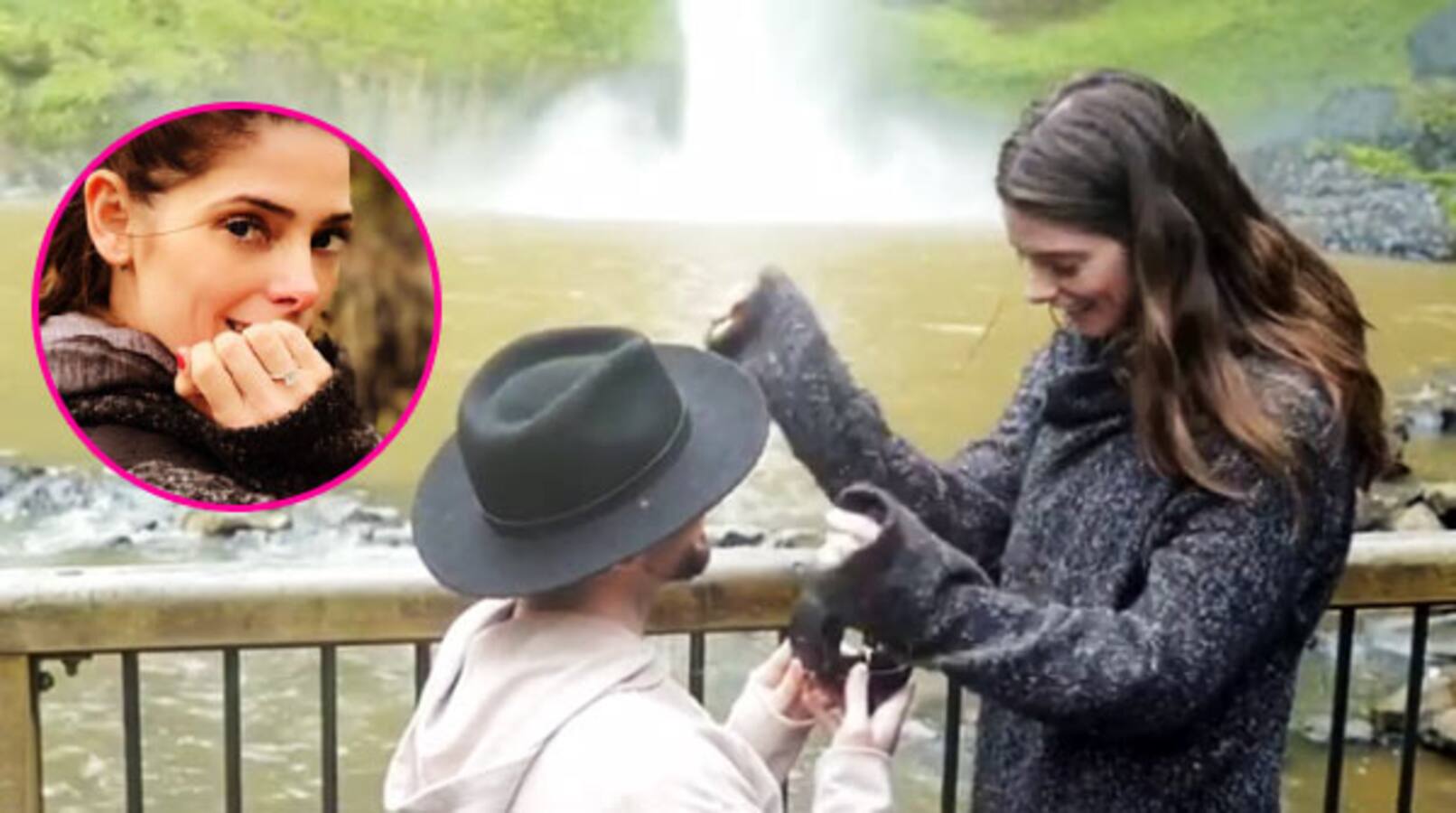 Twilight actress Ashley Greene gets engaged to boyfriend Paul Khoury in the most magical way ...