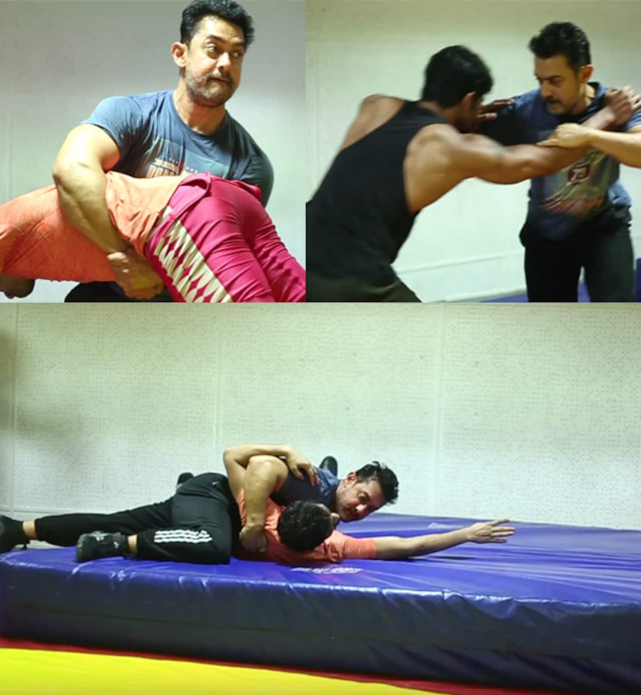 Dangal: This video of Aamir Khan training for wrestling scenes will ...