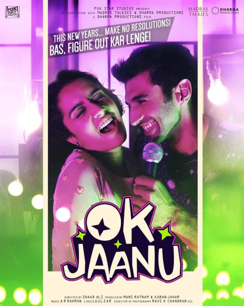 OK Jaanu new poster: Shraddha Kapoor and Aditya Roy Kapur are clueless ...