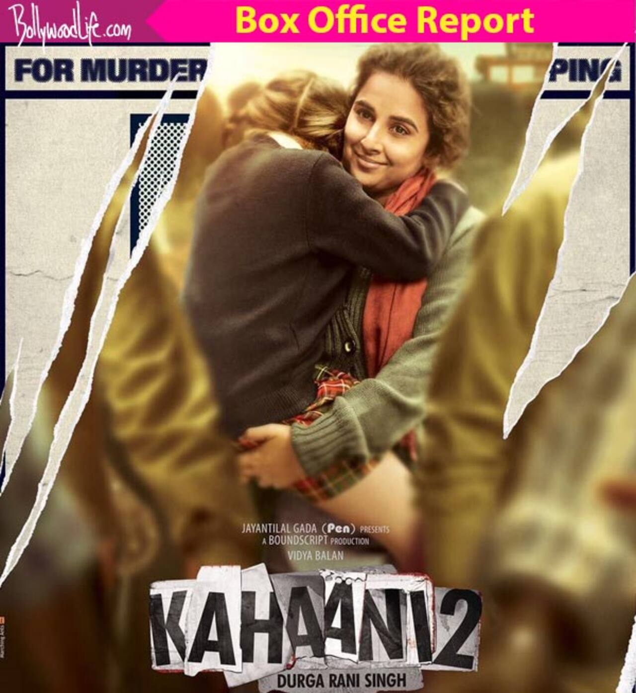 Kahaani 2 box office collection day 1: Vidya Balan's thriller kickstarts with a decent Rs 4.25 ...
