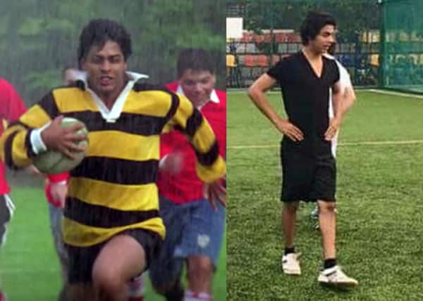 Here's a new sporty picture of Aryan Khan to begin your weekend ...