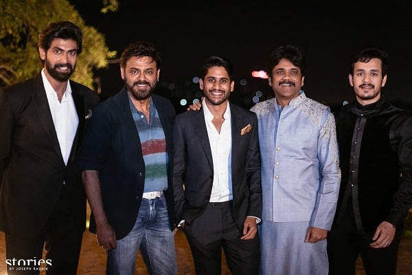 Rana Daggubati, Venkatesh and family celebrate Naga Chaitanya- Samantha ...