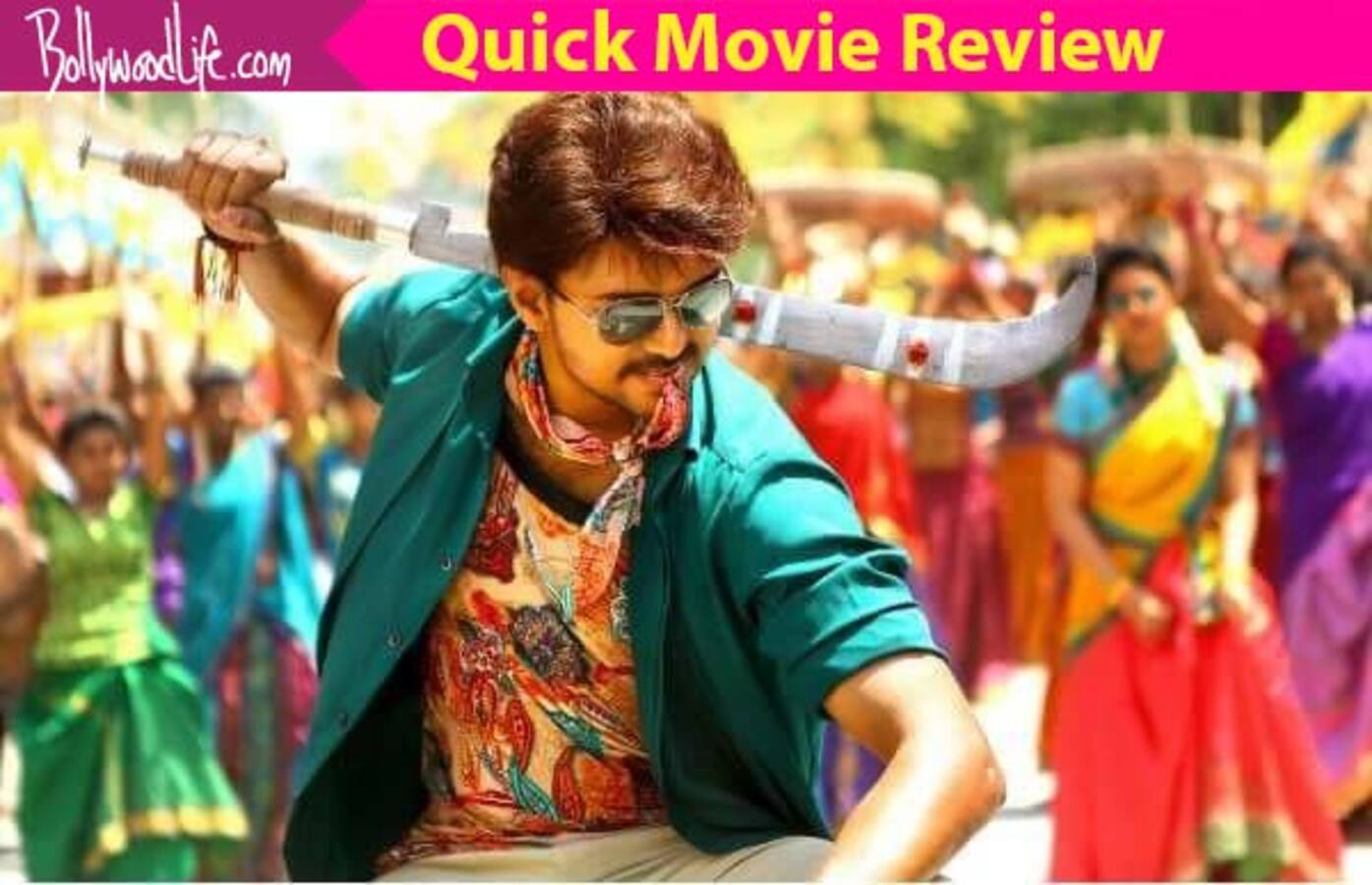 Bairavaa quick movie review: Vijay delivers another typical massy ...