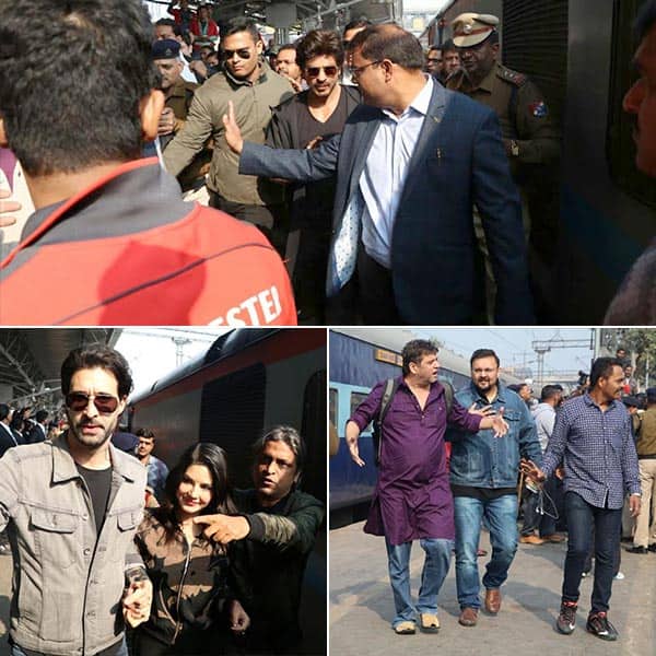 Raees By Rail: Shah Rukh Khan's Mumbai to Delhi promotional train ...
