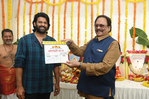 Prabhas' FIRST film after the Baahubali series went on floors today ...