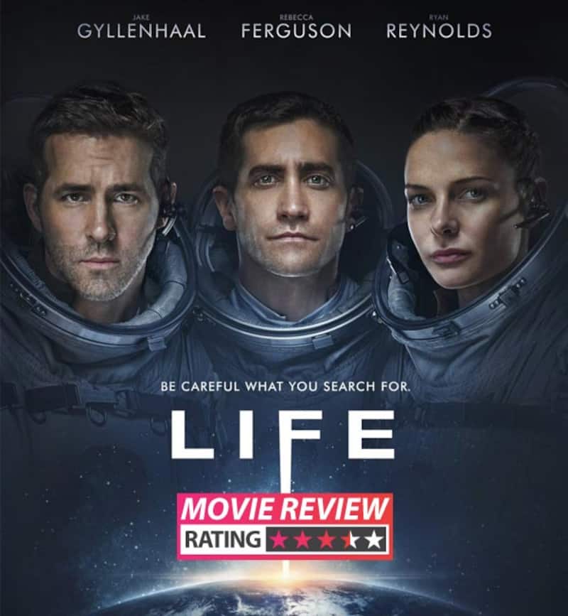 Life movie review: Jake Gyllenhaal and Ryan Reynolds' space thriller ...