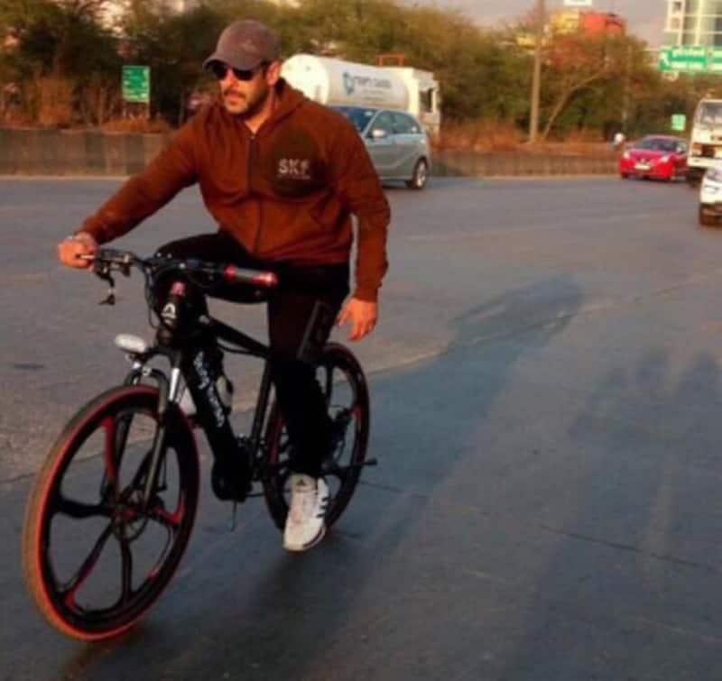 Salman Khan's Being Human cycle makes its debut in this viral pic ...