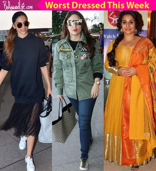 Deepika Padukone, Kareena Kapoor Khan, Vidya Balan - meet the worst ...