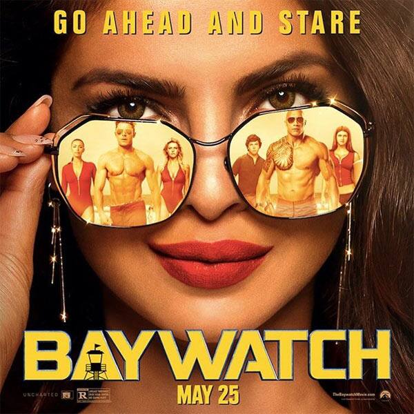 Baywatch new poster: Priyanka Chopra has her eyes on Zac Efron and ...