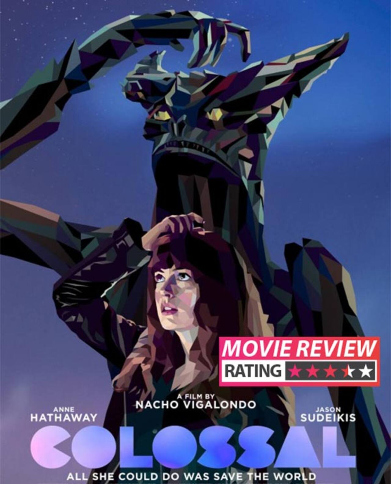 Colossal movie review: Anne Hathaway and Jason Sudeikis are terrific in ...