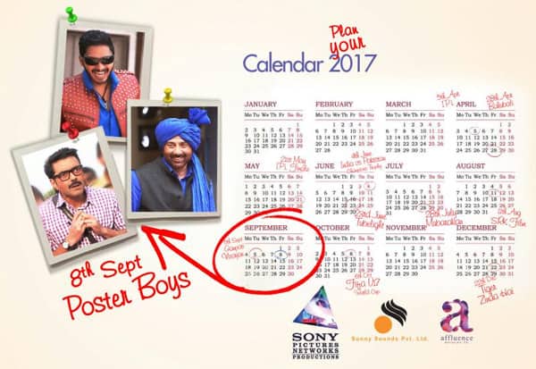 Sunny Deol, Bobby Deol and Shreyas Talpade starrer Poster Boys to ...