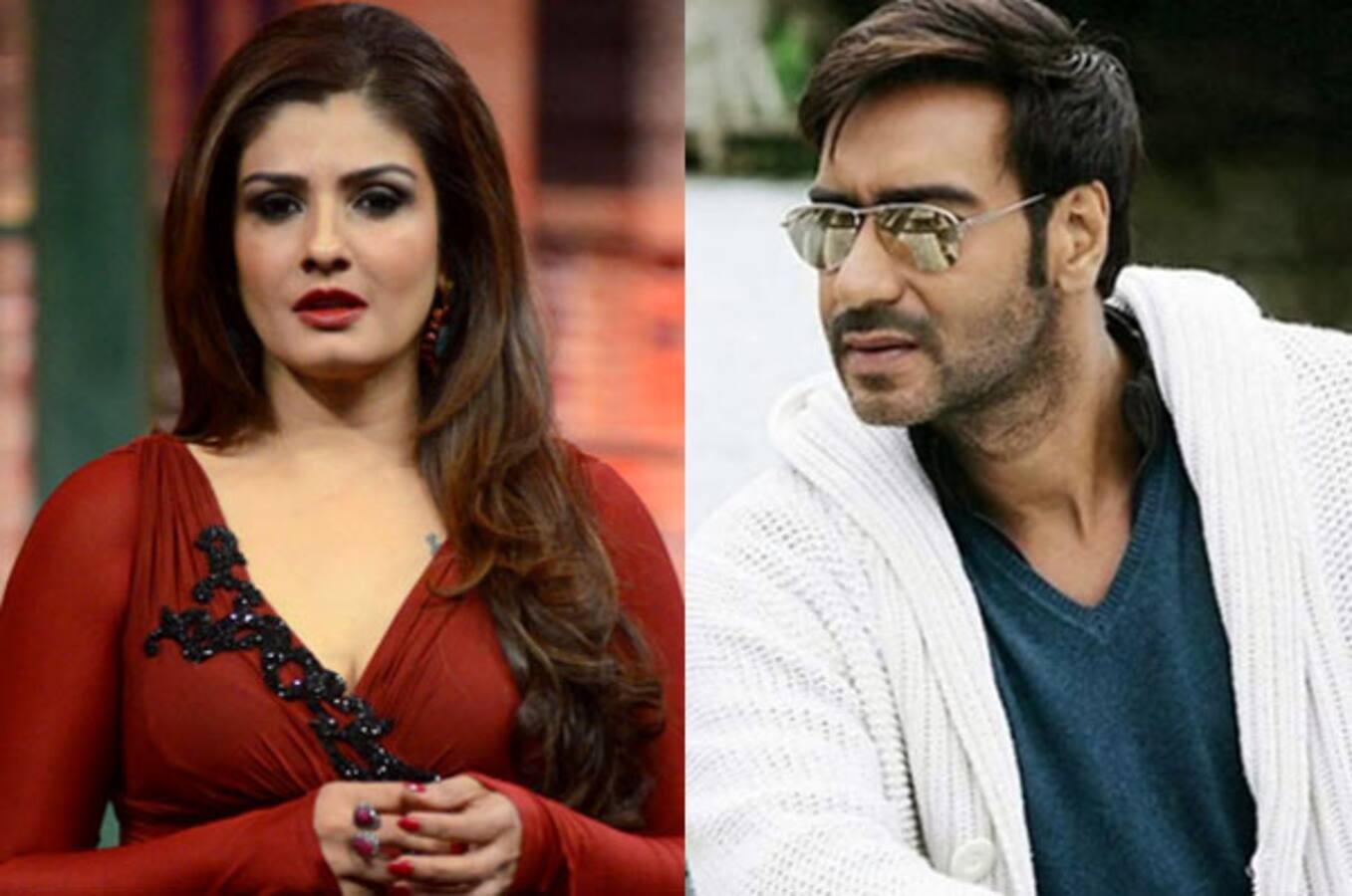 When Ajay Devgn asked Raveena Tandon to visit a shrink! - Bollywood ...