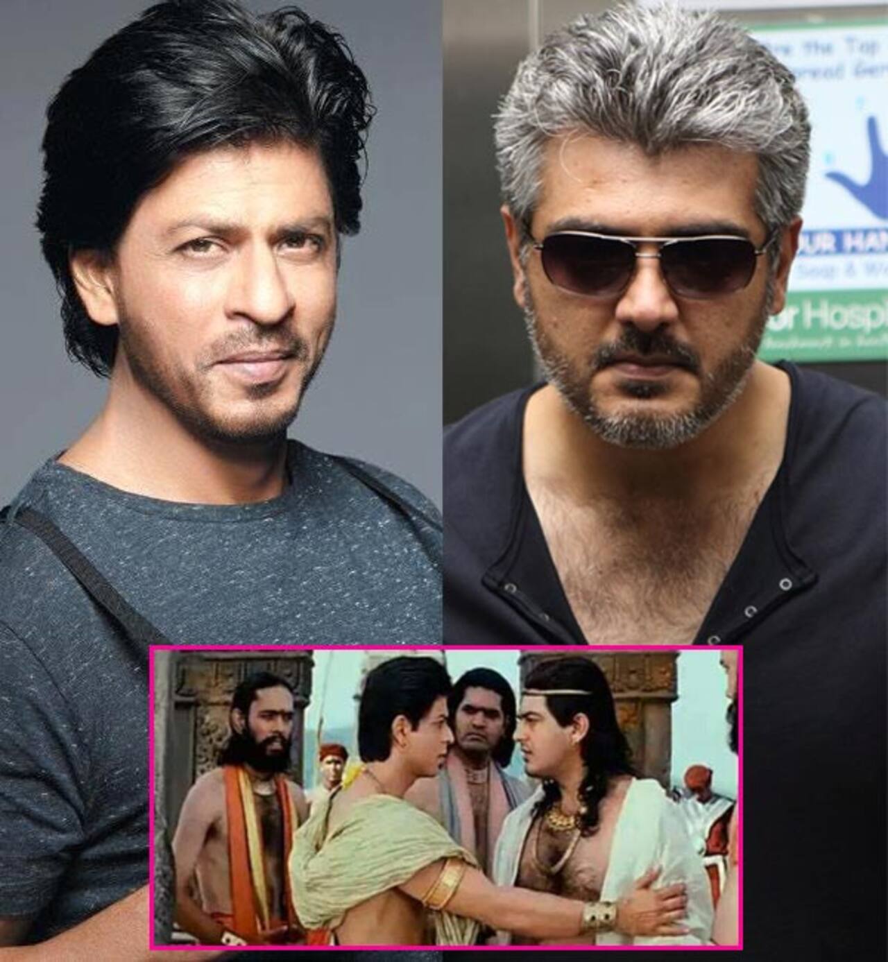 Did you know Ajith had played Shah Rukh Khan's younger brother in a ...
