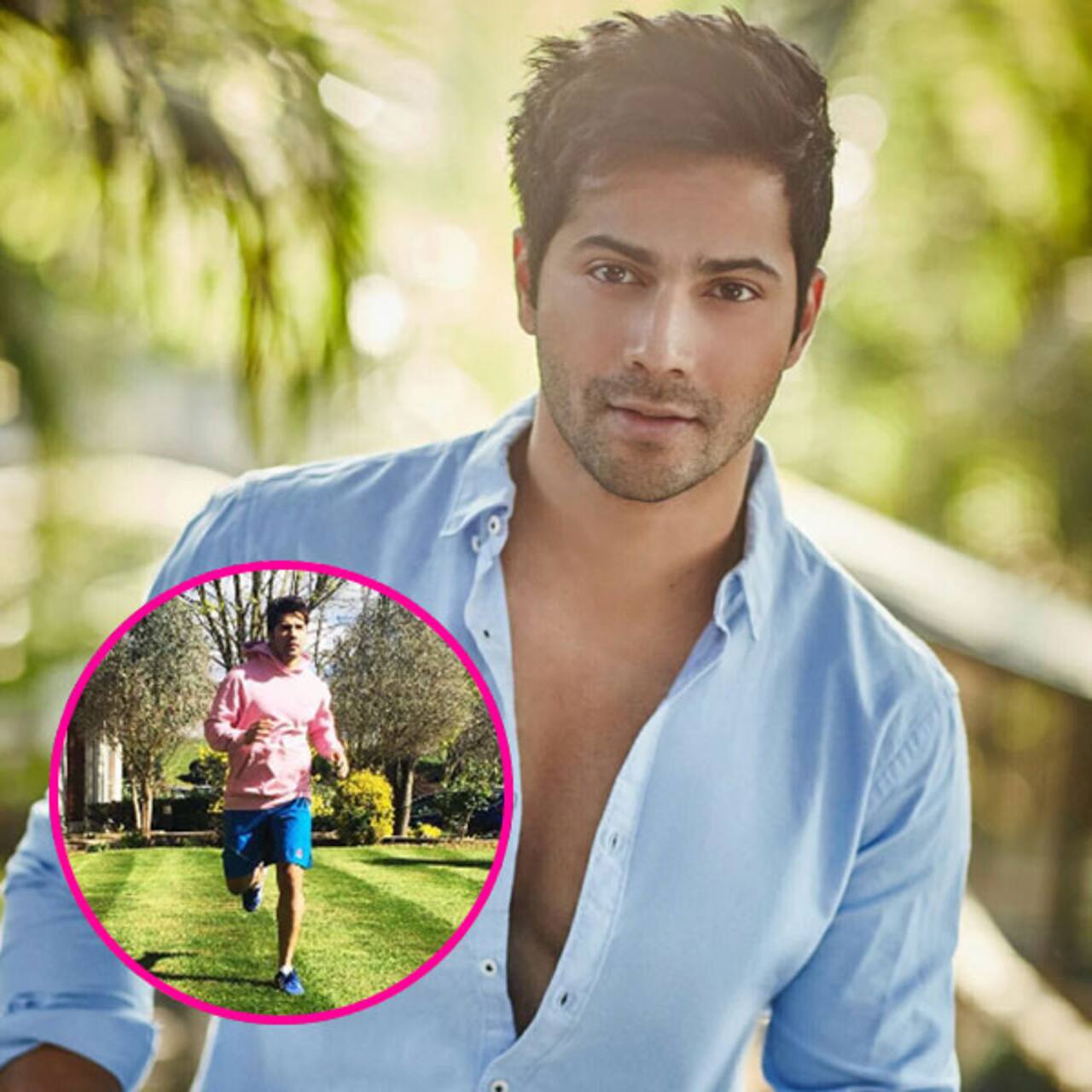 Varun Dhawan is training for two people and it doesn't look easy at all ...