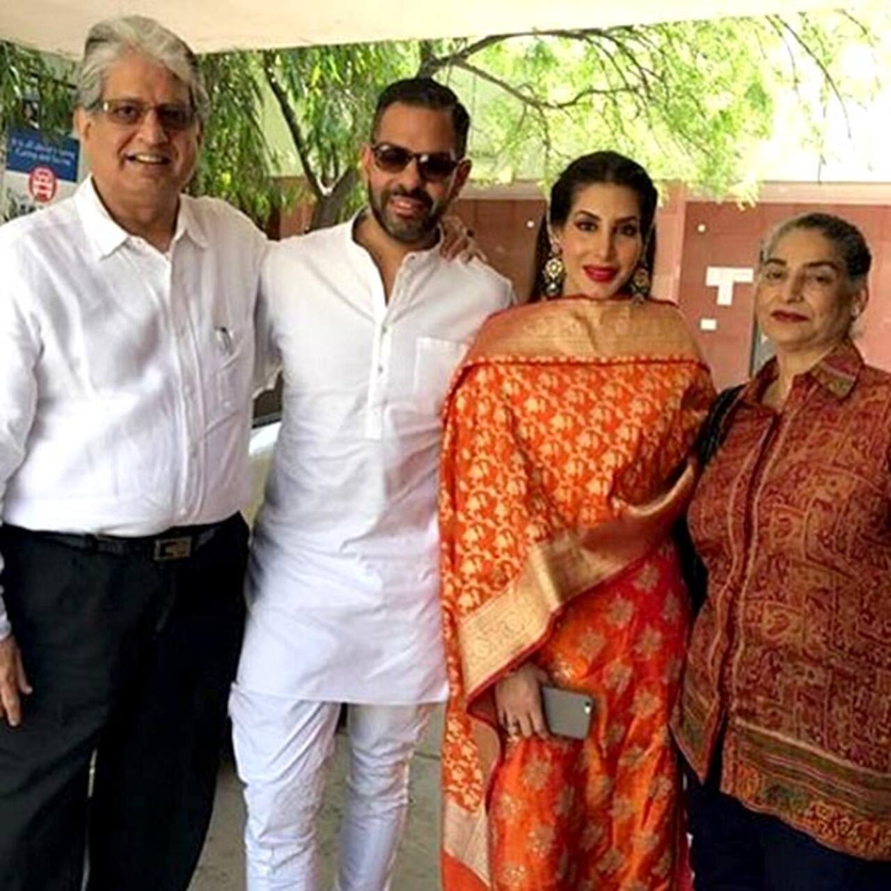 First picture of the newly married couple, Sunjay Kapur-Priya Sachdev ...