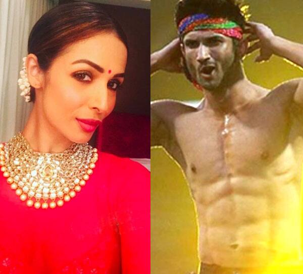 Sushant Singh Rajput and Malaika Arora Khan's sizzling act before MI Vs ...