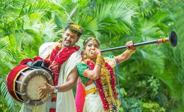 Late Pradeep Kumar in happier times with his wife Pavani Reddy - view ...