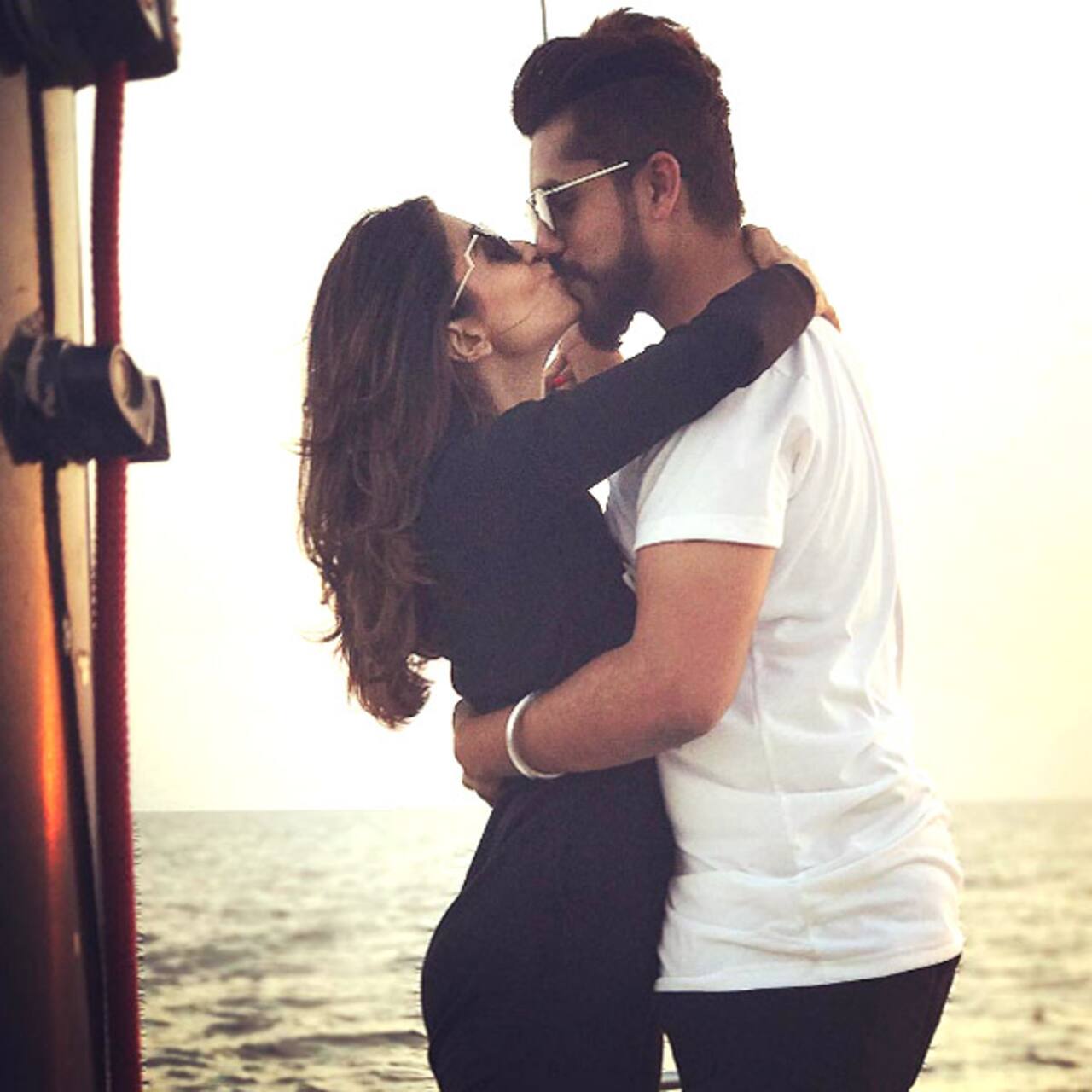 Suyyash Rai and Kishwer Merchantt's lip-lock picture goes viral ...
