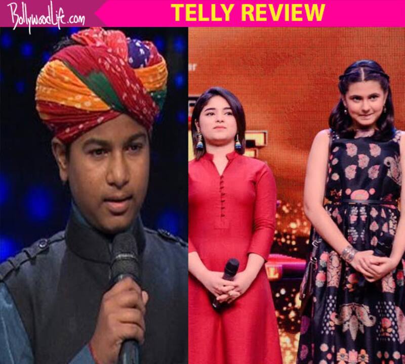 Sa Re Ga Ma Pa Li'l Champs: Dangal's Zara Wasim and Suhani Bhatnagar ...