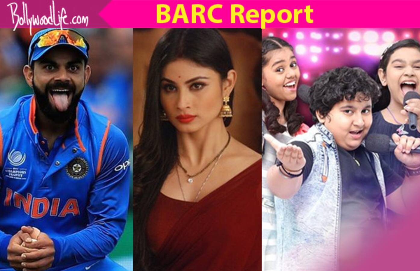 BARC Report Week 24, 2017: Cricket mania takes over Sa Re Ga Ma Pa L'il ...