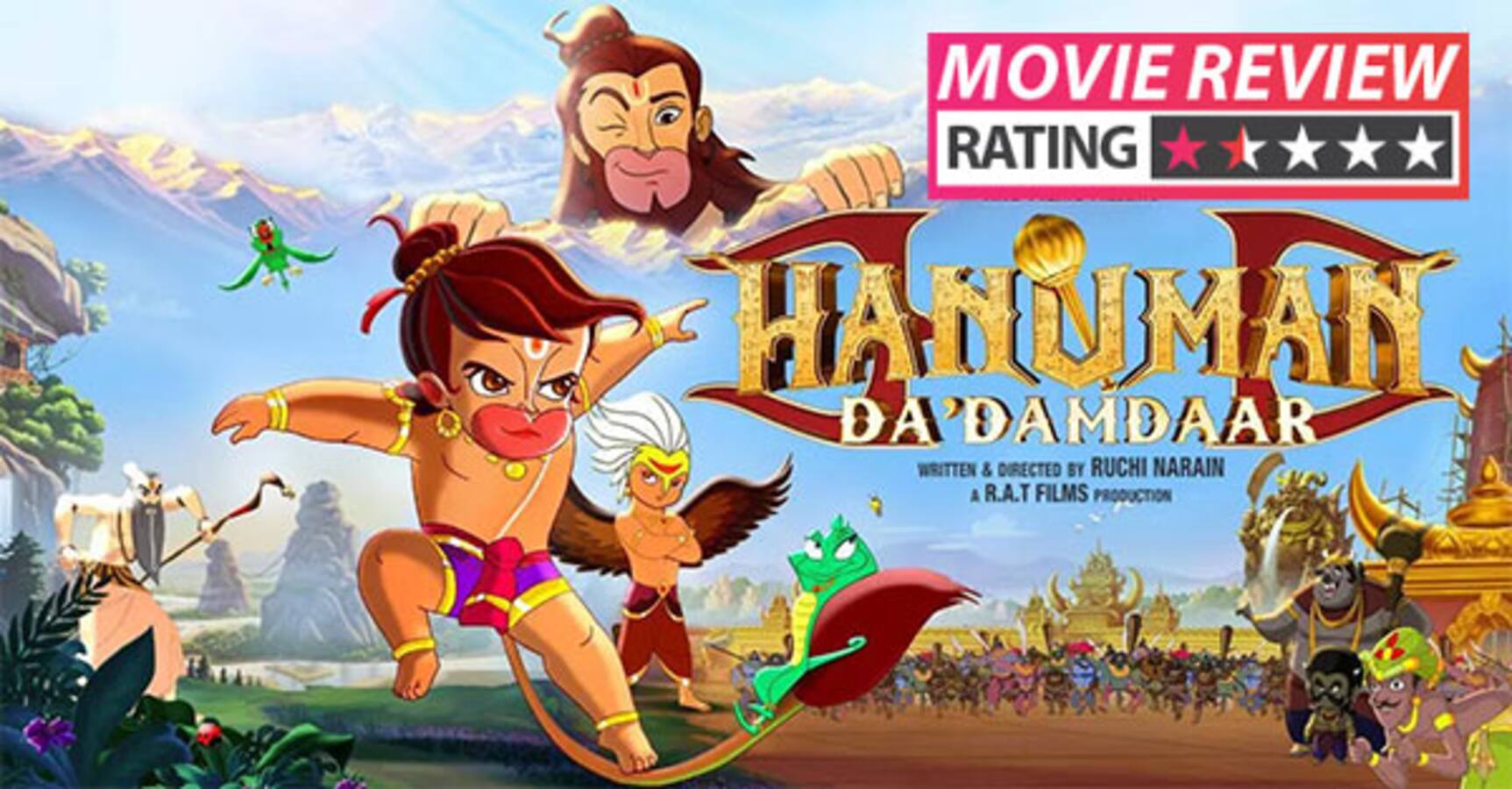 Hanuman Da Damdaar movie review: This Bajrangi is more of a fan-service ...