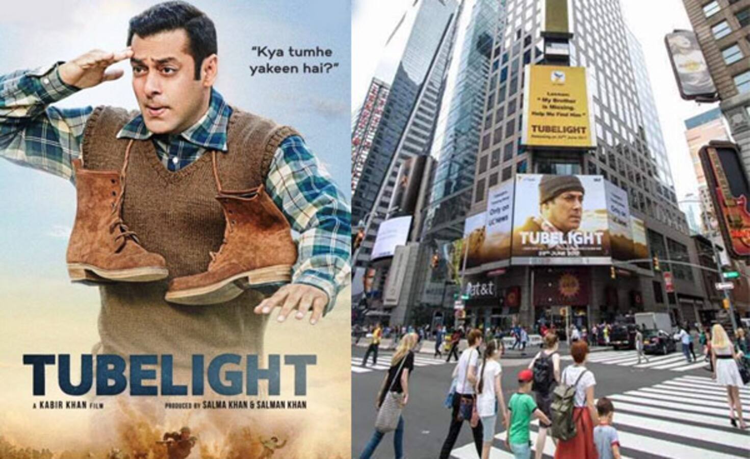 Salman Khan's Tubelight posters are splashed across New York's Times ...