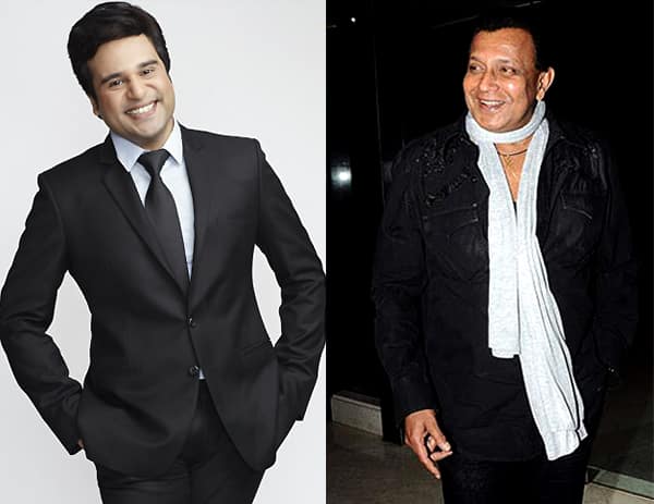 Krushna Abhishek, Mithun Chakraborty, Ali Asghar shoot for the promo of ...