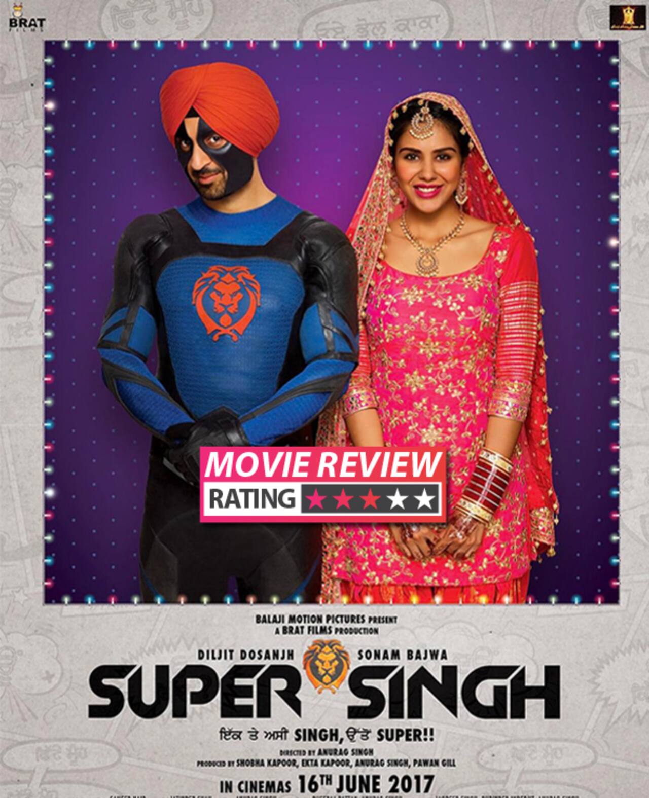 Super Singh Movie Review: Diljit Dosanjh, as Punjabi superhero, will ...
