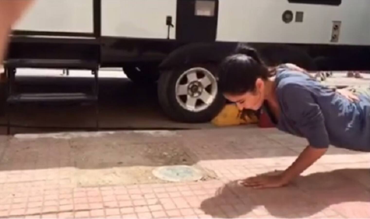 Katrina Kaif doing one arm push ups in this video is an inspiration ...