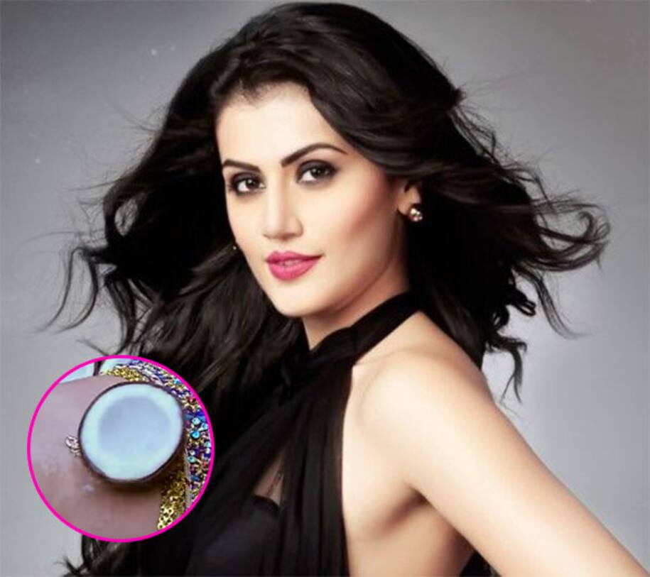 Taapsee Pannu is trying to figure out how throwing a coconut at her ...