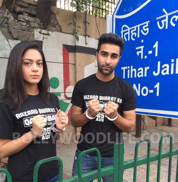 Qaidi Band stars Aadar Jain and Anya Singh locked up in Tihar Jail ...