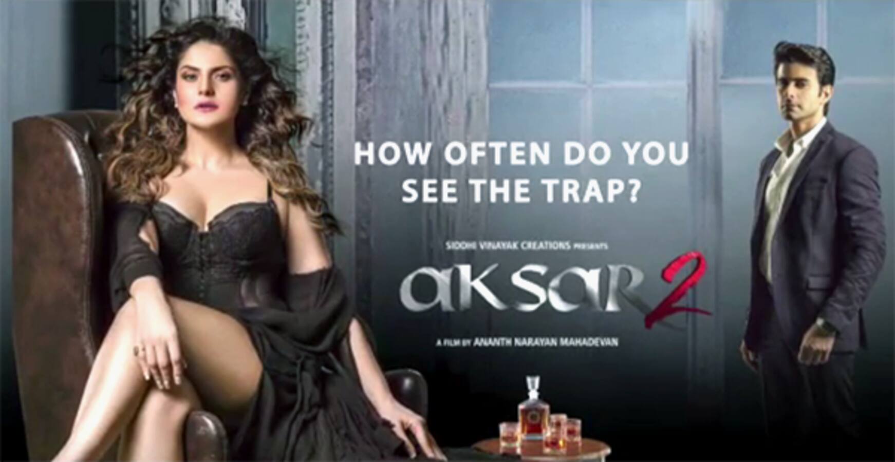 Aksar 2 motion poster: Gautam Rode's steely gaze and Zarine Khan's oomph set the tone for an ...