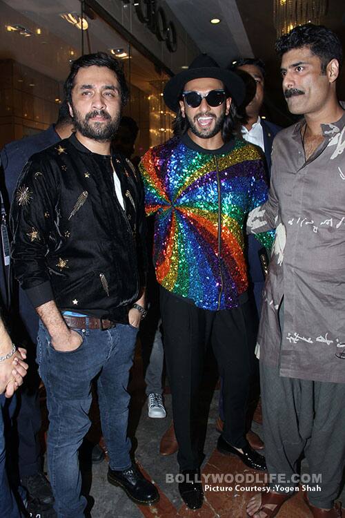 After dressing rather soberly for a date with Deepika Padukone, Ranveer ...