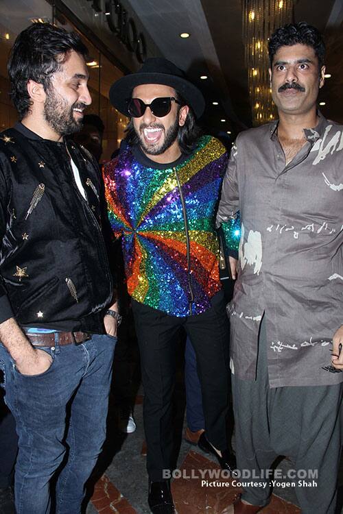 After dressing rather soberly for a date with Deepika Padukone, Ranveer ...