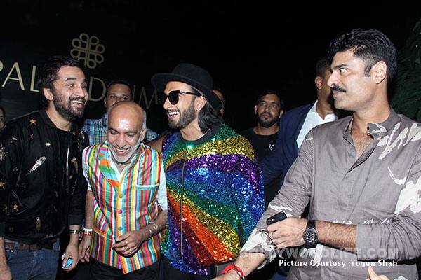 After dressing rather soberly for a date with Deepika Padukone, Ranveer ...