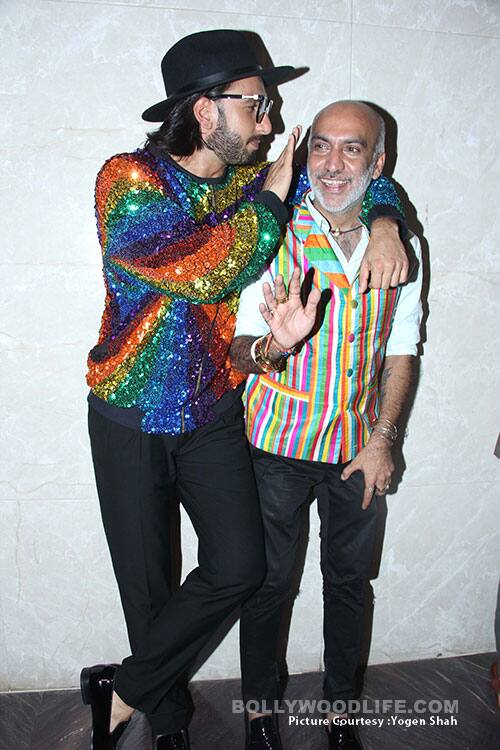 After dressing rather soberly for a date with Deepika Padukone, Ranveer ...