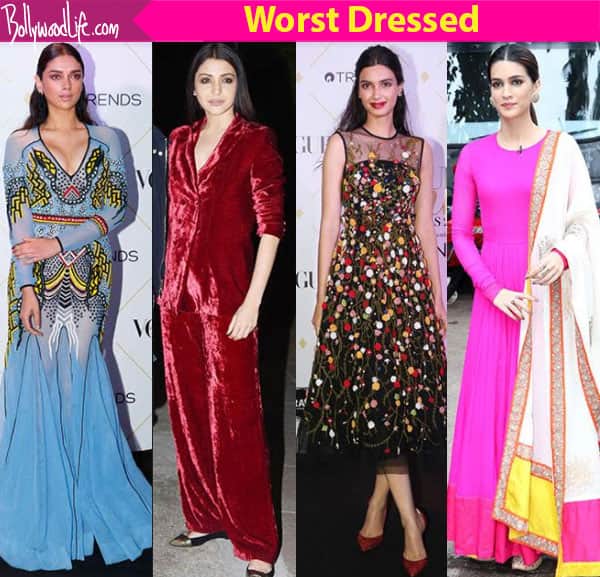 Worst dressed this week: Anushka Sharma, Kriti Sanon, Aditi Rao Hydari ...