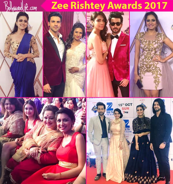 Zee Rishtey Awards 2017: Ankita Lokhande, Divyanka Tripathi, Sriti Jha ...